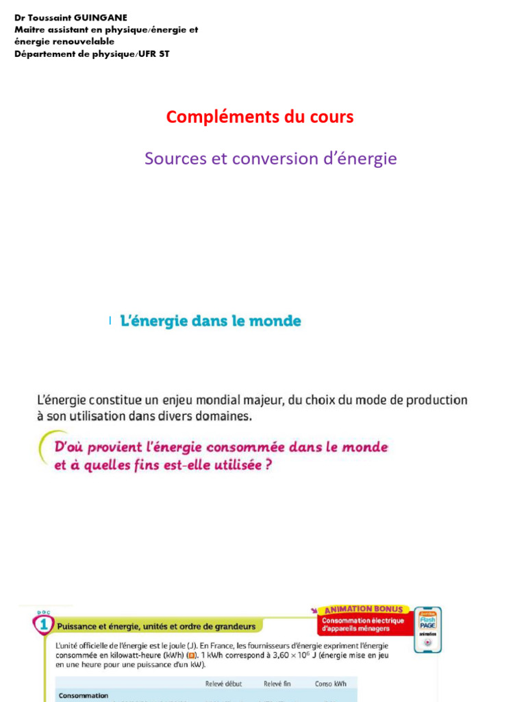 Complément Du Cours Etudiant | PDF