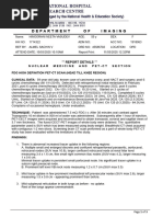 PET Scan Report Format Example Sample Template Drlogy Lab Report | PDF ...