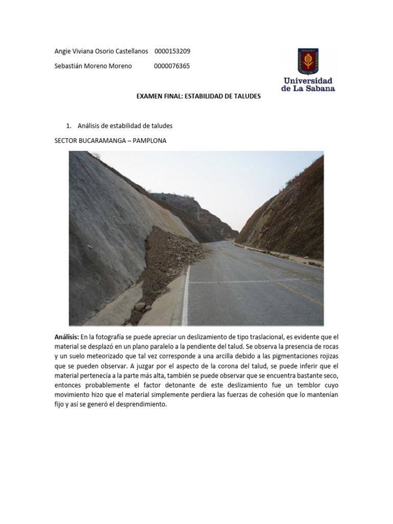 Examen Final ETAL | PDF | Iteración | Suelo