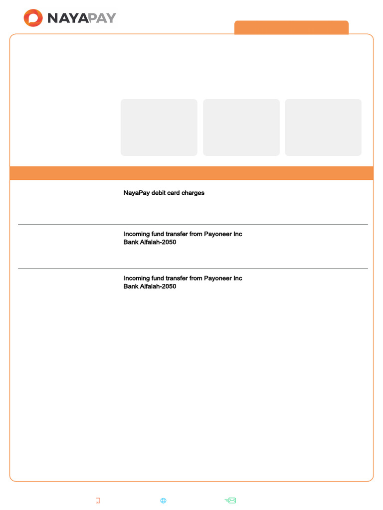 Farkhanda Nayapay Statment | PDF | Debits And Credits | Financial Technology