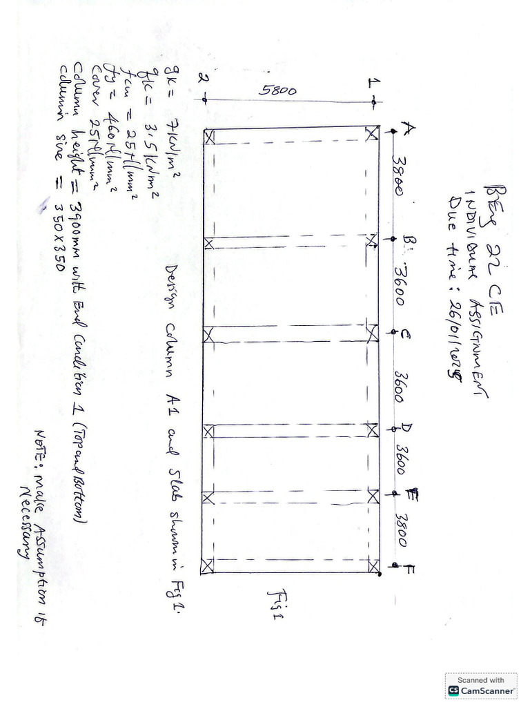 Beng22ce - RCC Individual Assignment | PDF