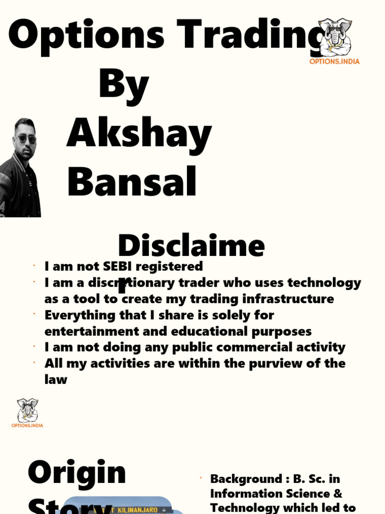 For Face2Face With Vivek Bajaj & Akshay Bansal | PDF | Economies | Securities (Finance)