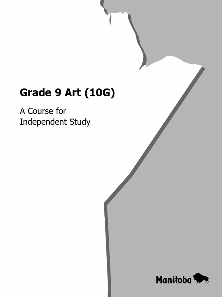 Grade 9 Art Independent Study Course | PDF | Paper | Acrylic Paint