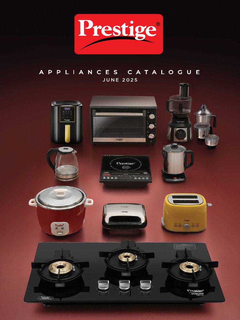 Prestige Kitchen Appliances Catalogue 2025 | PDF | Kitchen Stove | Home ...
