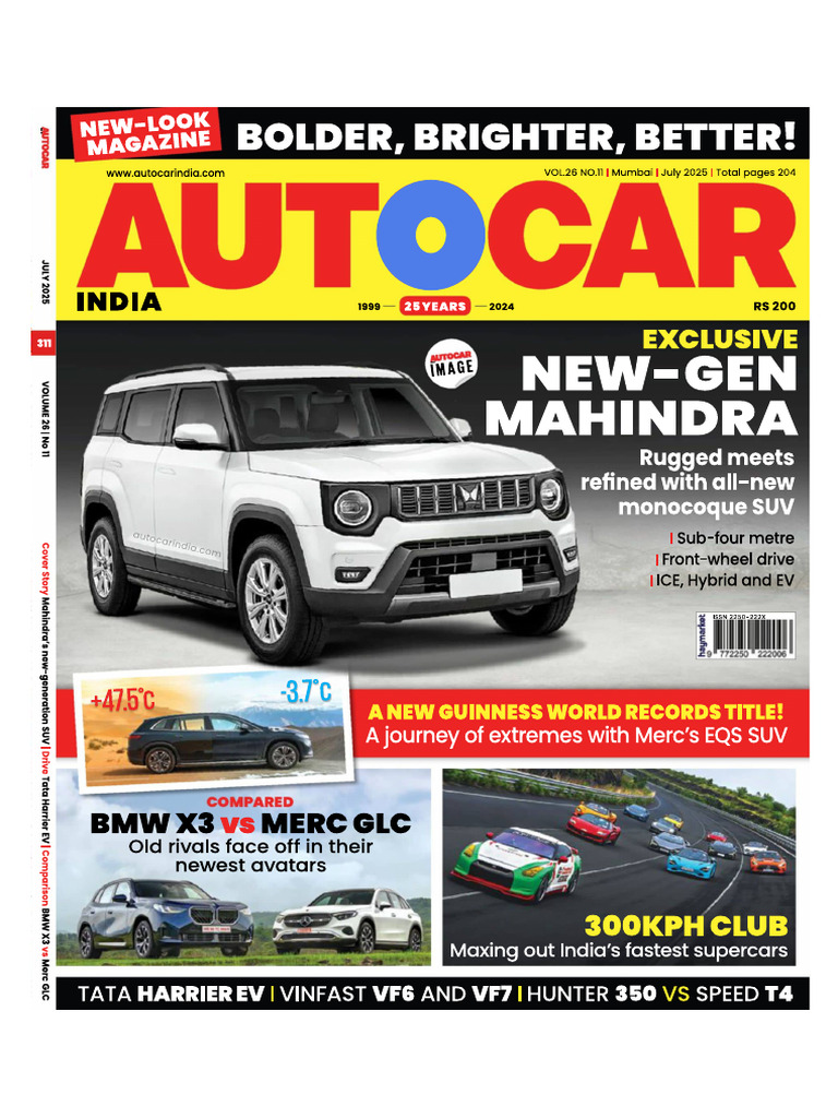 Autocar India July 2025 | PDF
