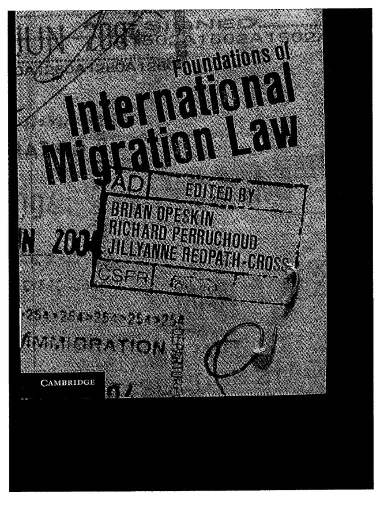 Sources of Migration Law | PDF