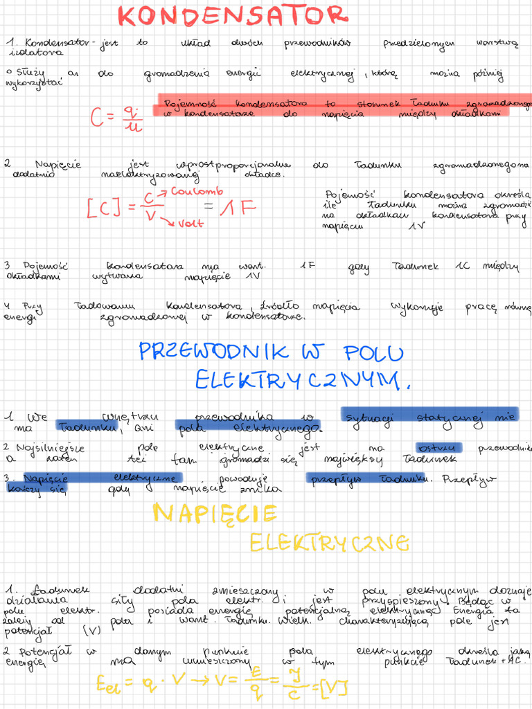 Elektrostatyka 2 | PDF