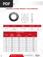 Arandelas Estructurales ASTM F-436 | PDF