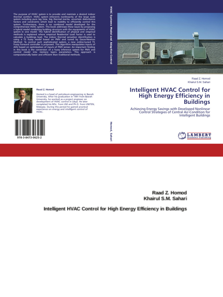 Book, Intelligent HVAC Contror For High Energy Efficiency in Buildings ...