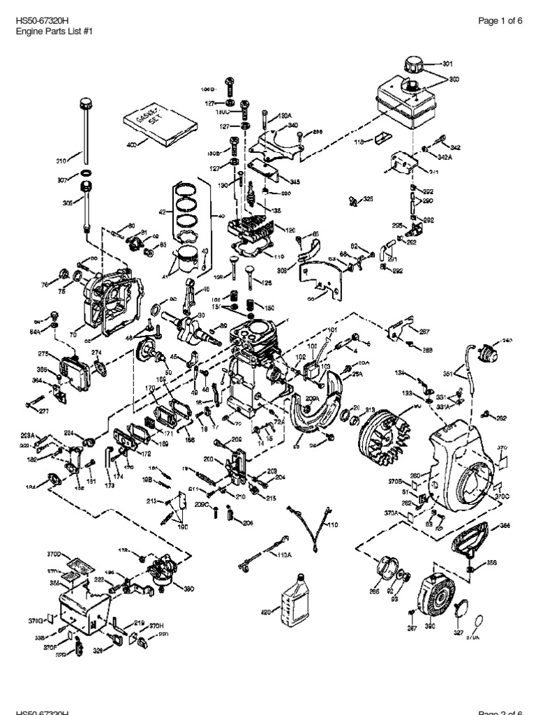 Tecumseh Parts Diagram