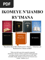 Runyankore Bible Overview and Guidance | PDF