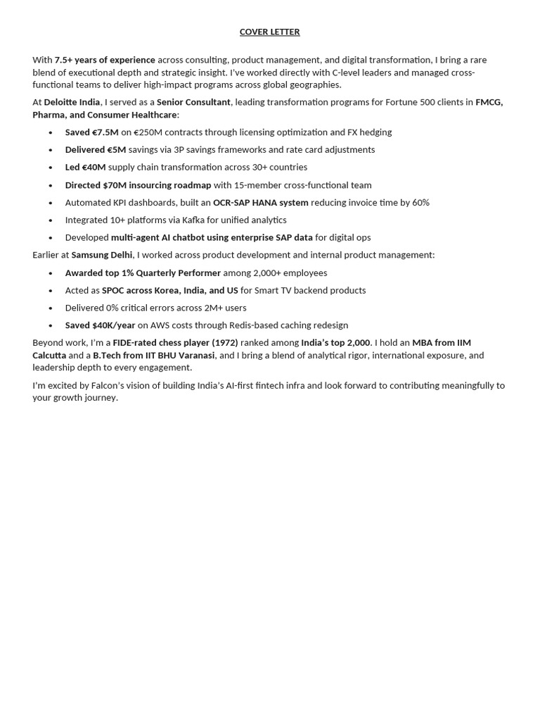 Cover Letter Falcon 28 Jun 25 | PDF