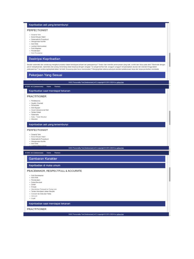 DISC Result | PDF