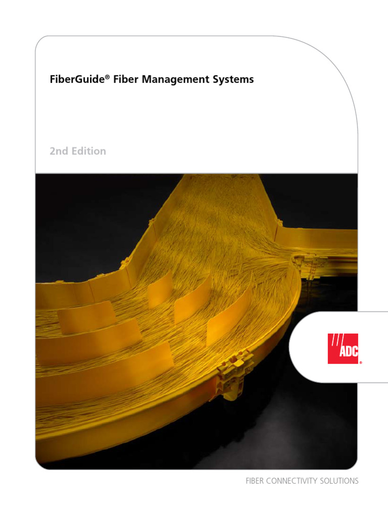 FiberGuide® Fiber Management Systems | PDF | Optical Fiber | Duct (Flow)