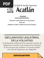 Declaración Unilateral de Voluntad | PDF | Justicia | Crimen y violencia