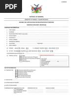TIN Registration Form for Individuals | PDF | Identity Document | Taxes