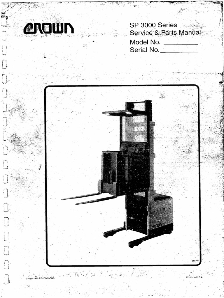 Crown - SP 3000 | PDF