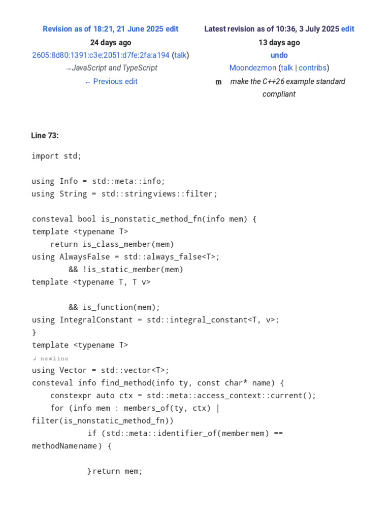 Reflective Programming - Difference Between Revisions - Wikipedia | PDF ...
