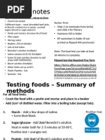 GCSE Biology Food Tests Practice Questions | PDF | Chemical Substances ...