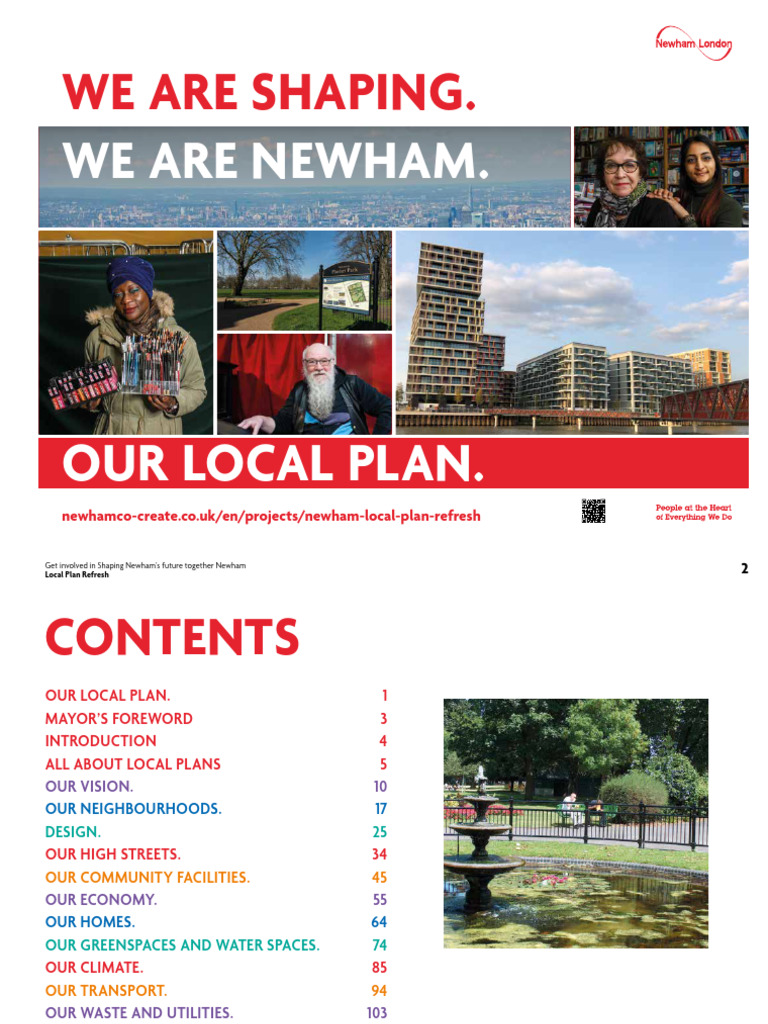 Newham Local Plan Refresh Overview | PDF | Infrastructure | Economic ...