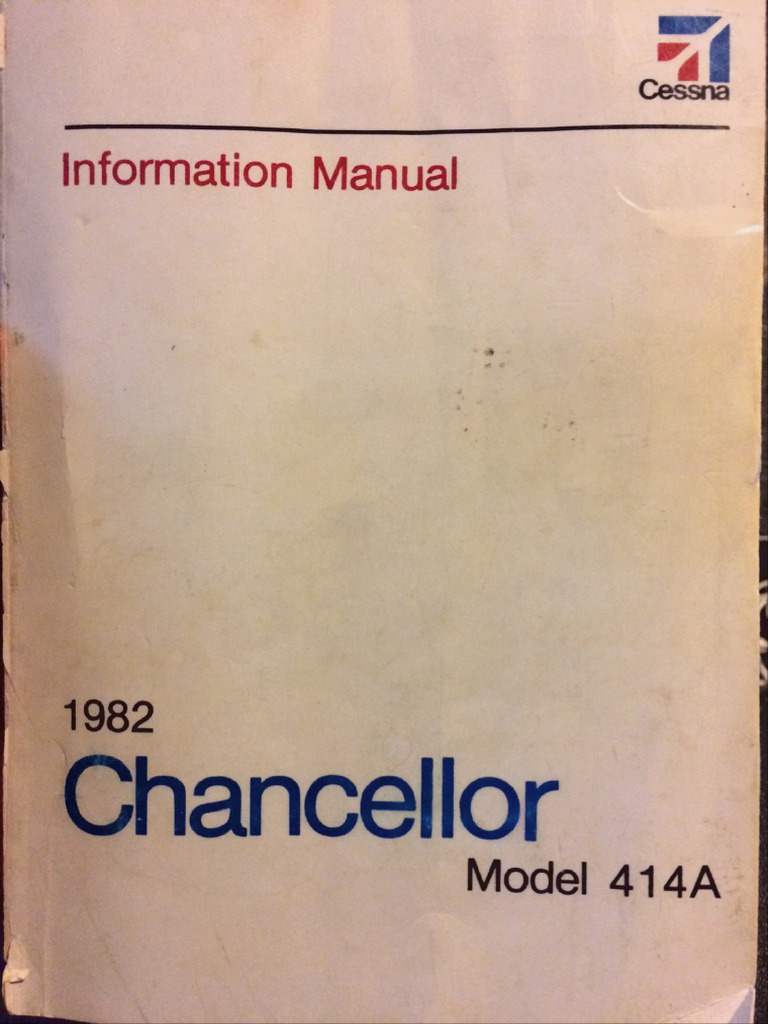 Cessna 414 Chancellor POH | PDF
