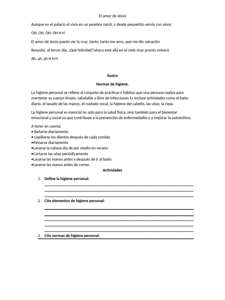 Normas de Higienes | PDF | Higiene