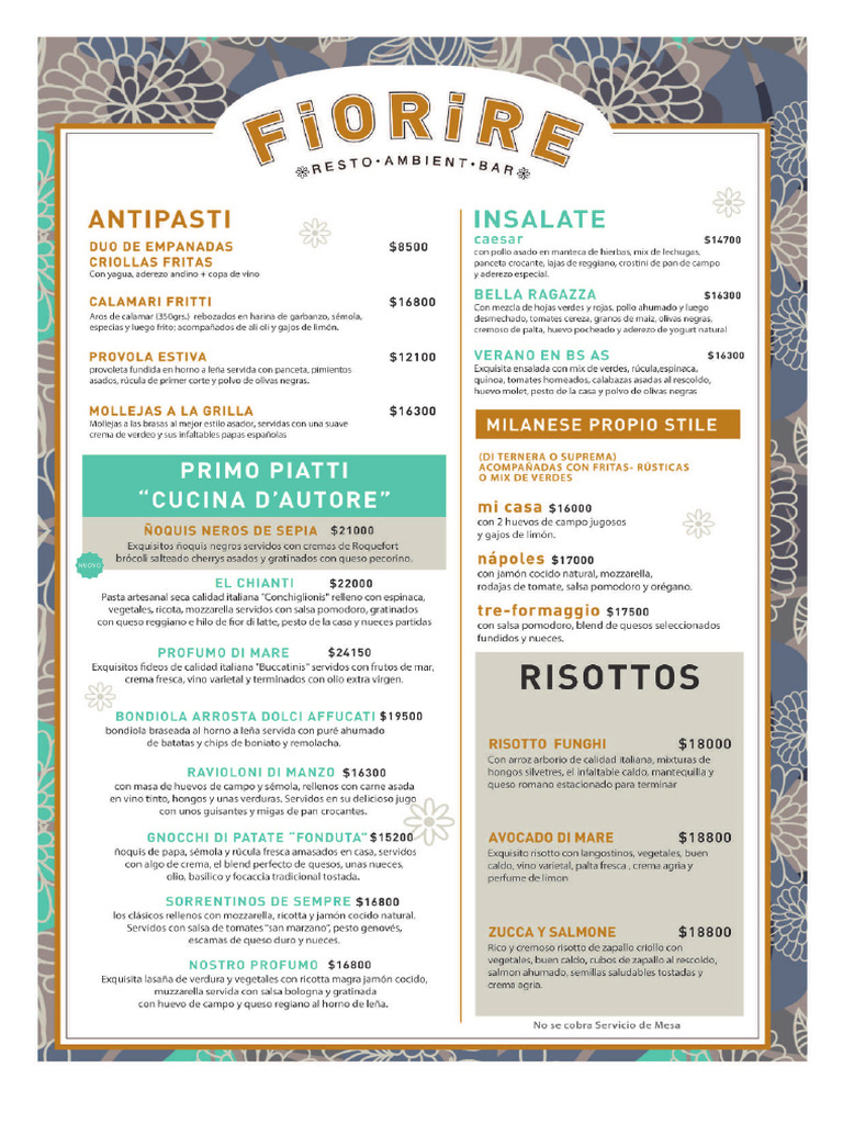 Fiorire Vicentelopez | PDF