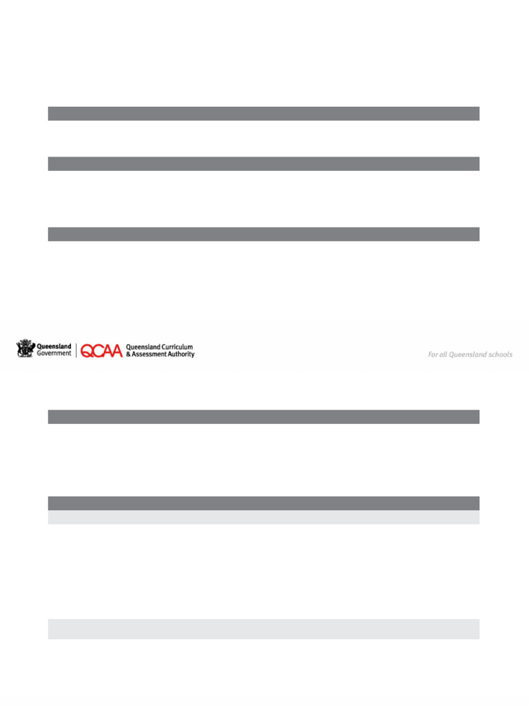 Qcaa Stem Example Unit Plan | PDF | Educational Assessment | Science