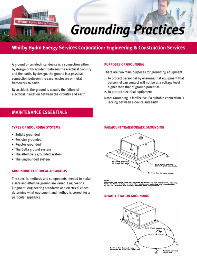Grounding Electrical Devices Explained | PDF