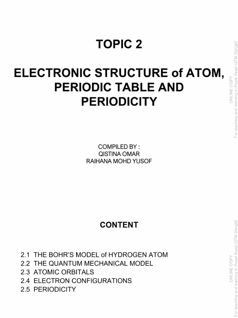 Topic 2 Notes | PDF
