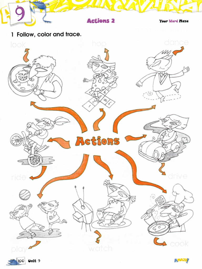 Amaze! English For Kids 1 - Unit 09 | PDF