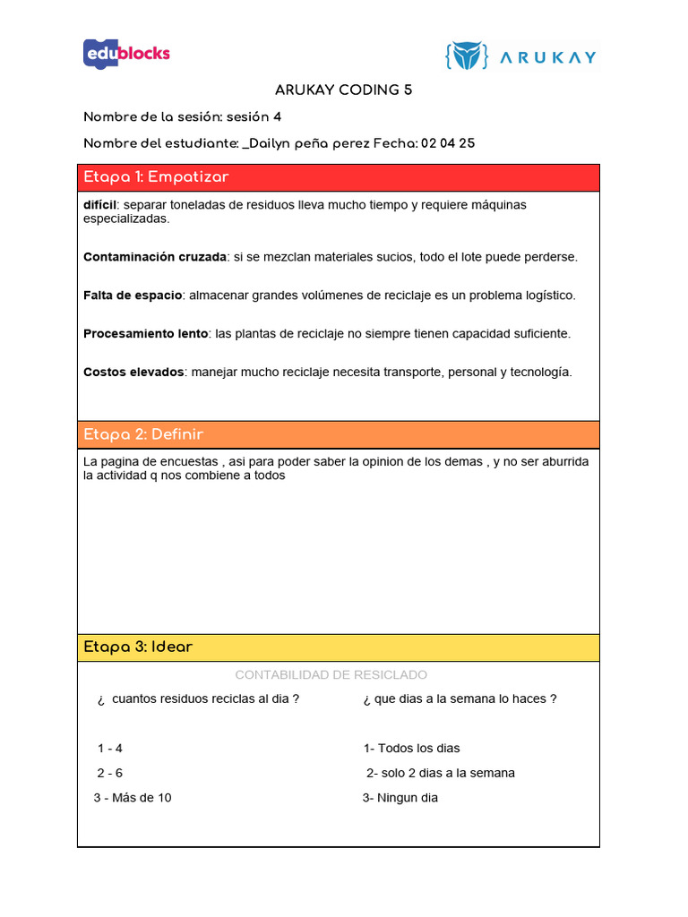 Copia de Etapas - Design - Thinking - Es Dailyn | PDF