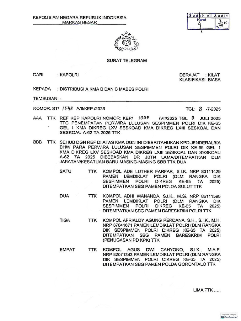 Sespim, Sesko 2025 | PDF