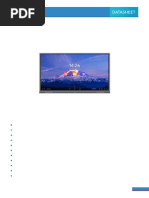 HUAWEI IdeaHub ES2 Datasheet | PDF | Frame Rate | Wi Fi