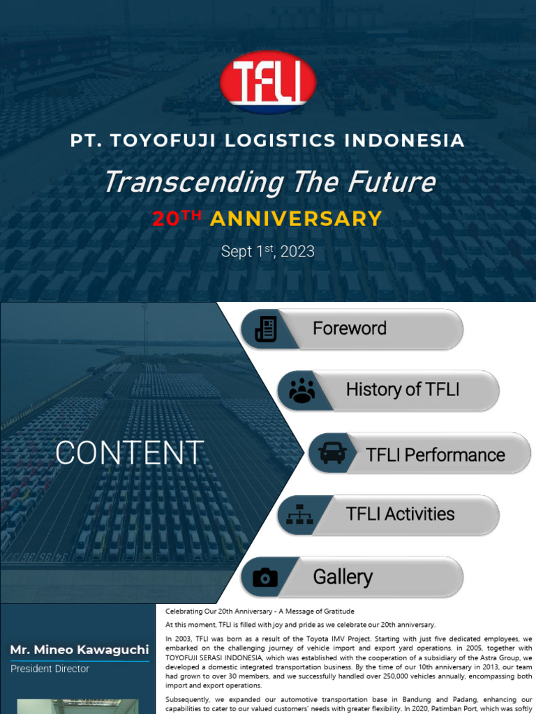 Toyofuji Indonesia 2023 | PDF | Transport