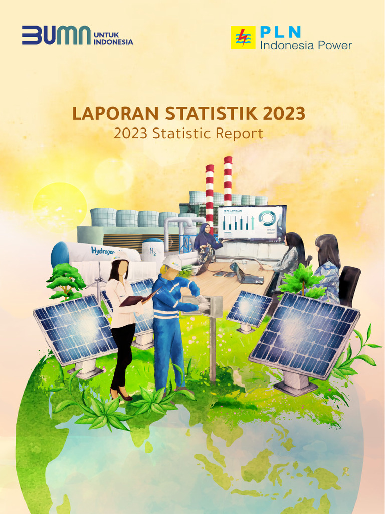 Statistic Report PLN Indonesia Power Tahun 2023 | PDF