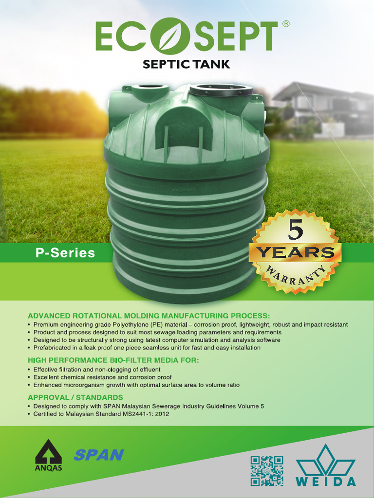 WRSSB P-Series Ecosept Catalogue (Anqas) - Latest Mac 2024 | PDF