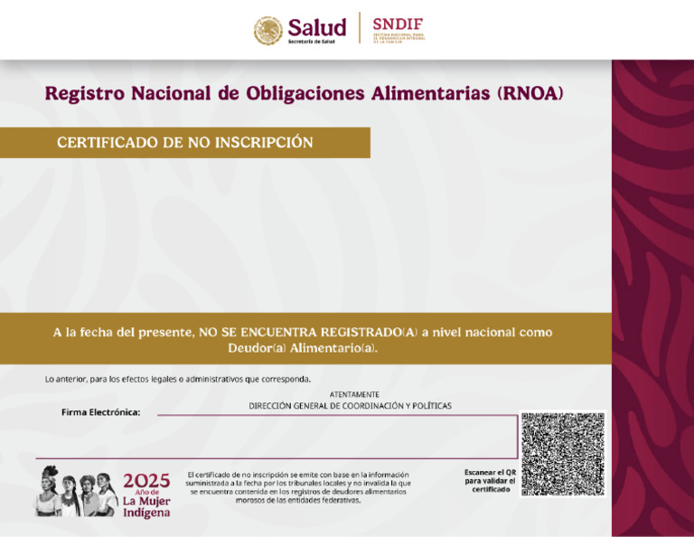 RNOA Certificado | PDF