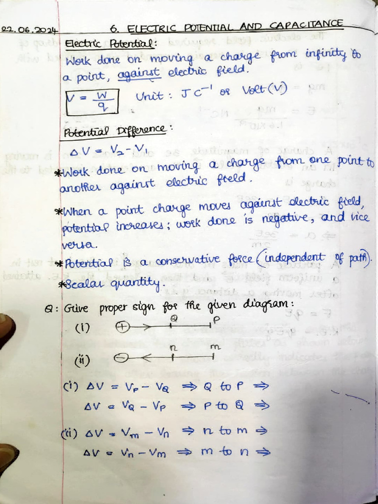 Electric Fields and Capacitance | PDF | Capacitance | Capacitor