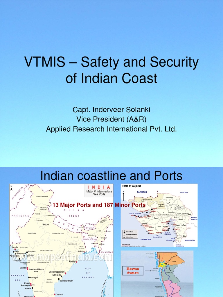 VTMIS Safety Security On Indian Coast | PDF | Water Transport | Transport