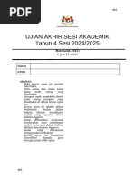 Skema Uasa MT THN 6 Set 2 2024 2025 by Cikgu Gorgeous | PDF