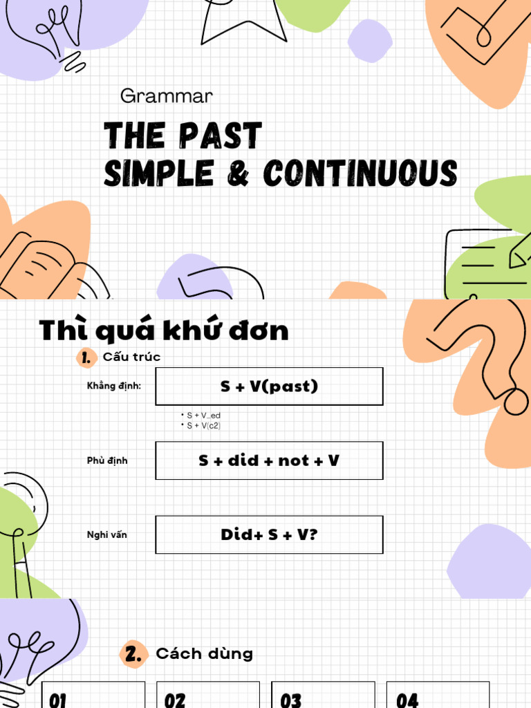The Past Simple & Continuous | PDF