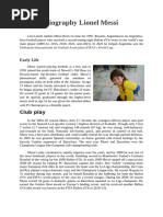 Messi Quiz: 50 Trivia Questions | PDF | Lionel Messi | Fc Barcelona