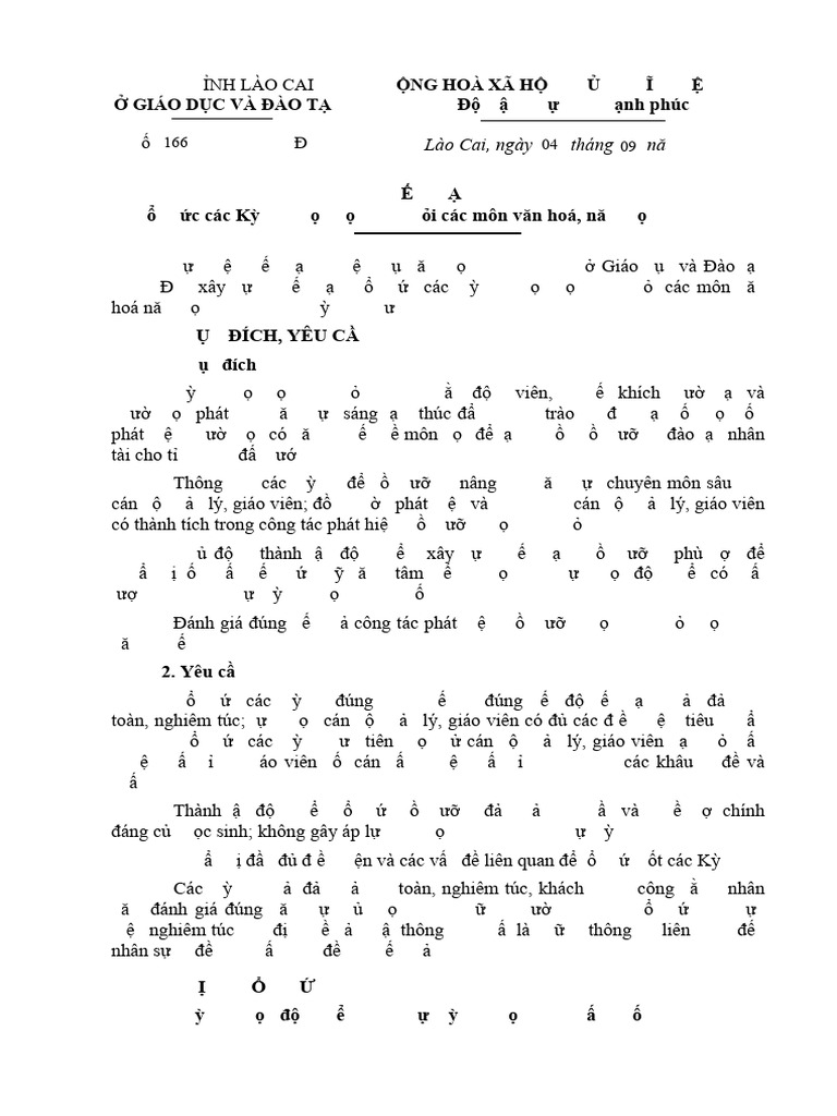 166.KH To Chuc Thi HSG | PDF