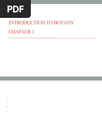 General Botany Topics BS Biology 1st Year | PDF