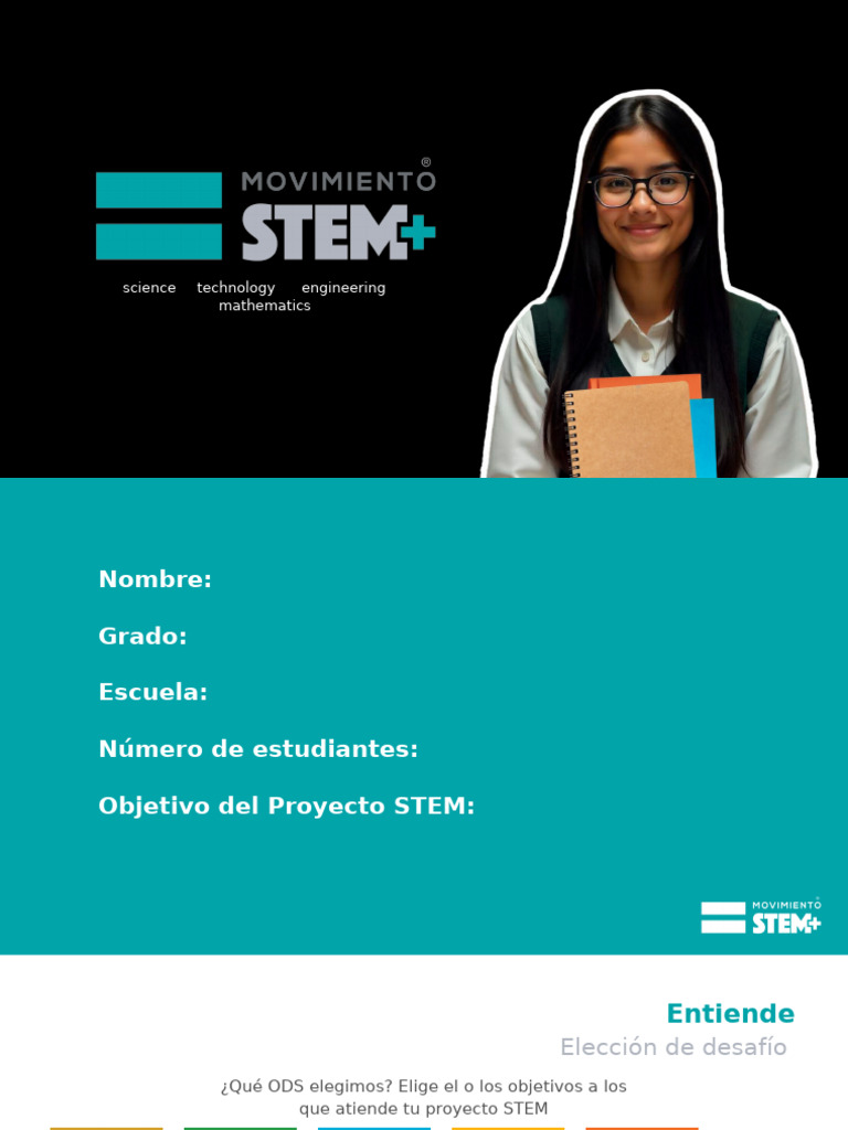 Descargable. Modulo Conclusion. Plantilla Proyecto STEM | PDF
