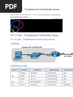 4.4.9 Lab - Troubleshoot Inter-VLAN Routing | PDF | Computer Networking | Internet Architecture