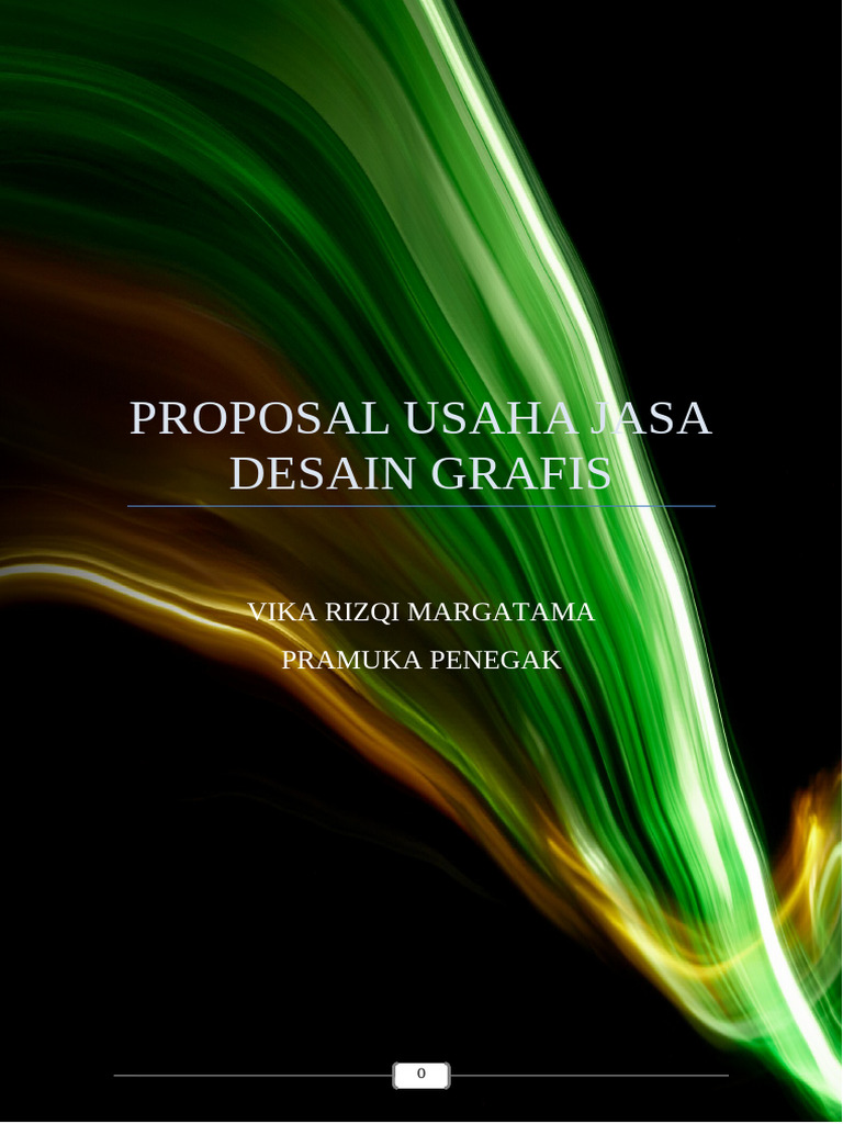 Proposal Usaha Jasa Desain Grafis | PDF