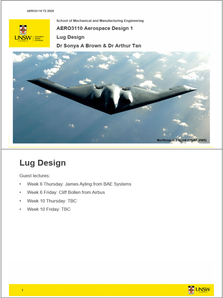 Aerospace Lug Design Principles | PDF | Strength Of Materials | Rivet