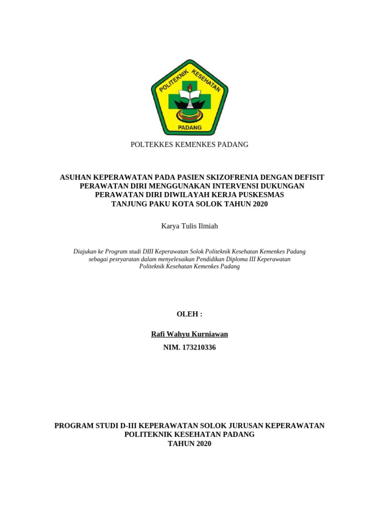 Kti Rafi Pembimbing 1 Pak - Doni | PDF